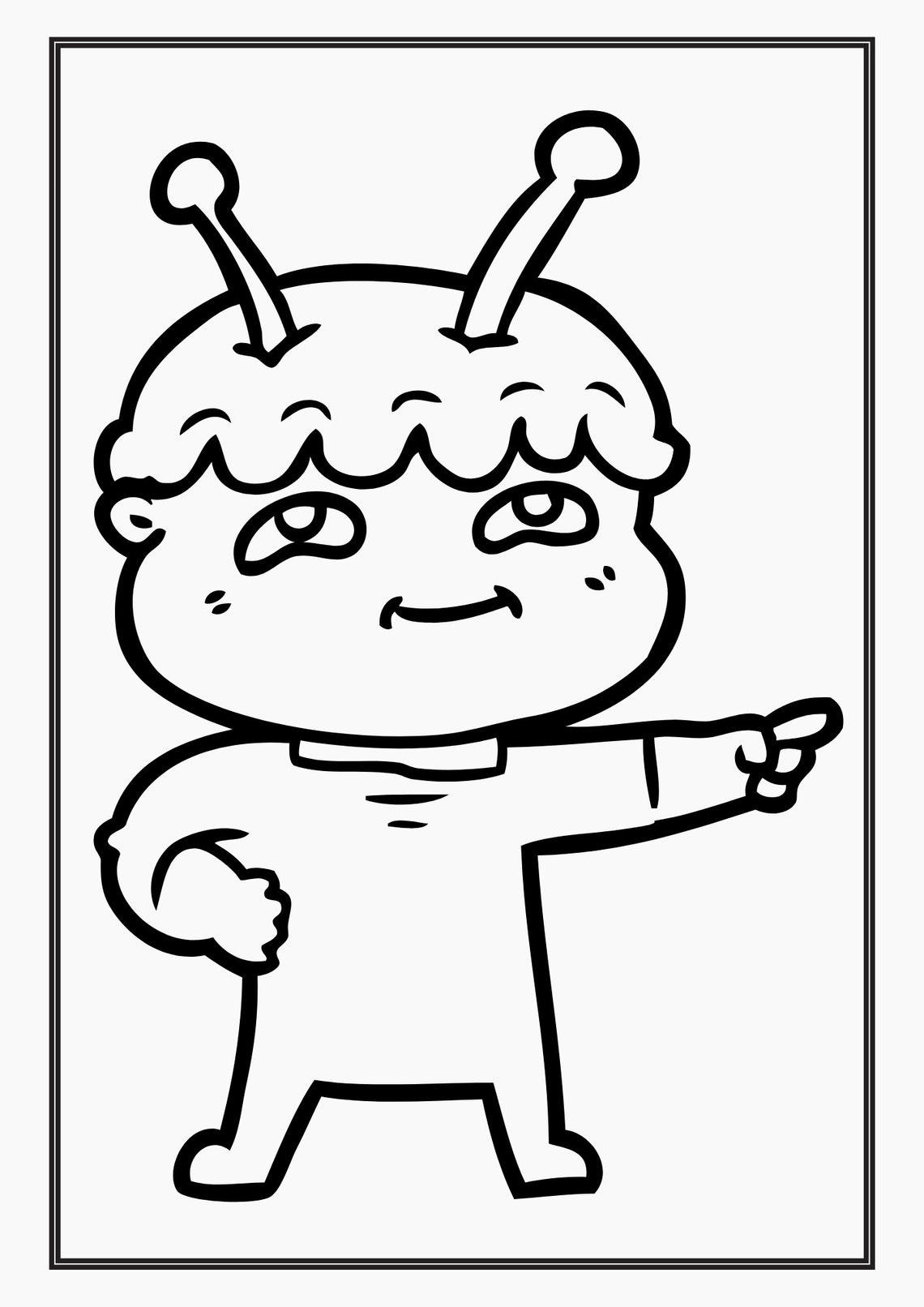 Space Colouring Book Printable, Colouring in Outer Space, Spaceman ...