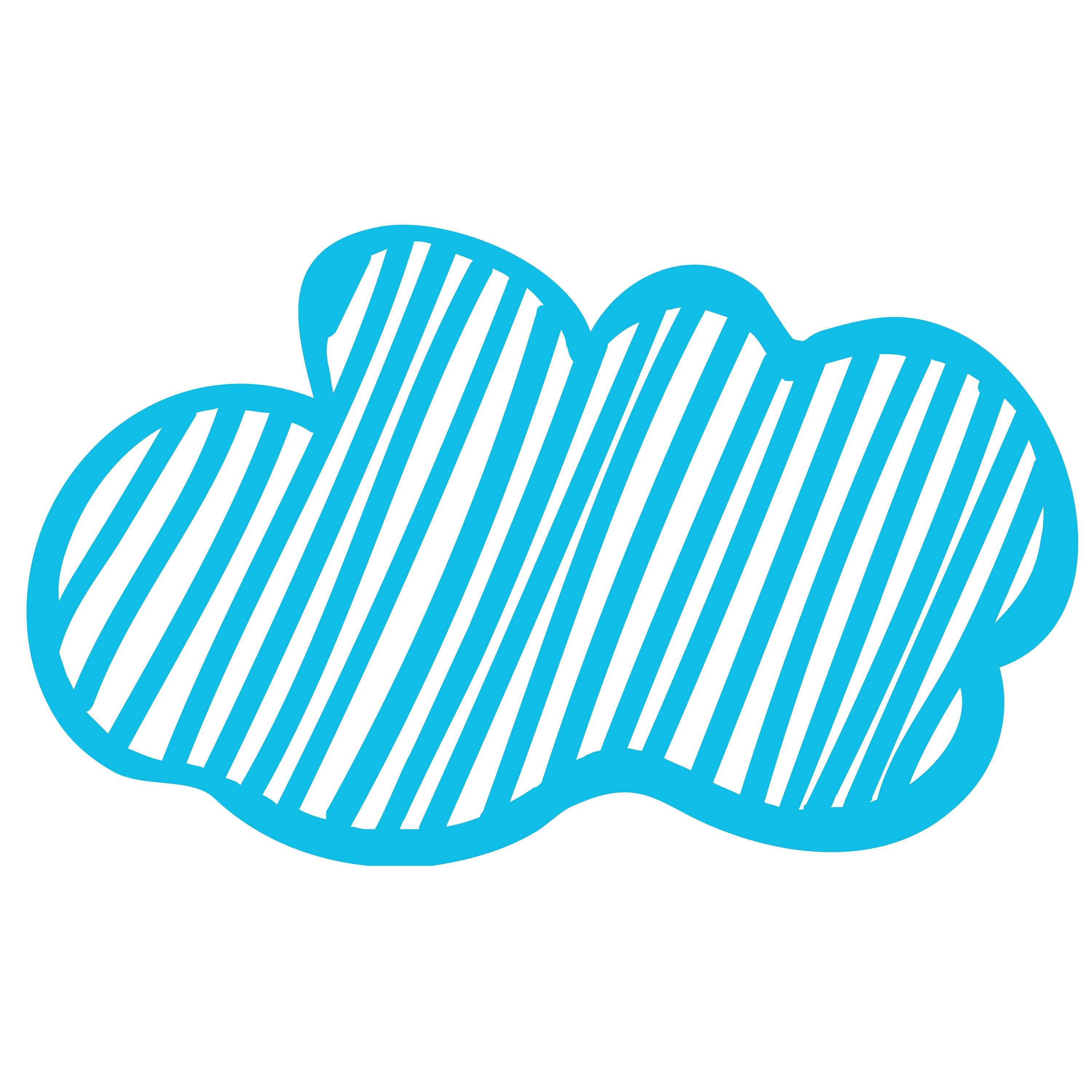 Blue Objects Clip Art Vector Illustration Digital Download Image for ...