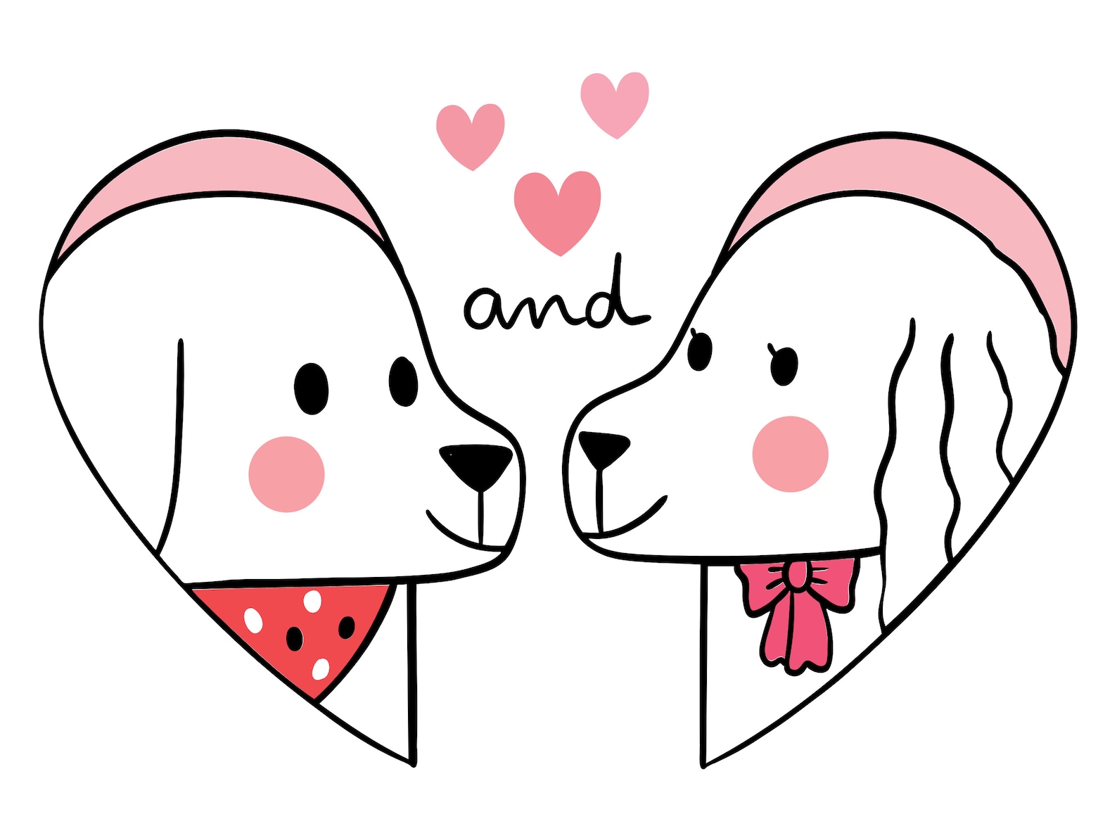 22 Valentines Day Dog Clip Art Svg Png, Dog Lovers, Dog Gifts, Dog Svg ...