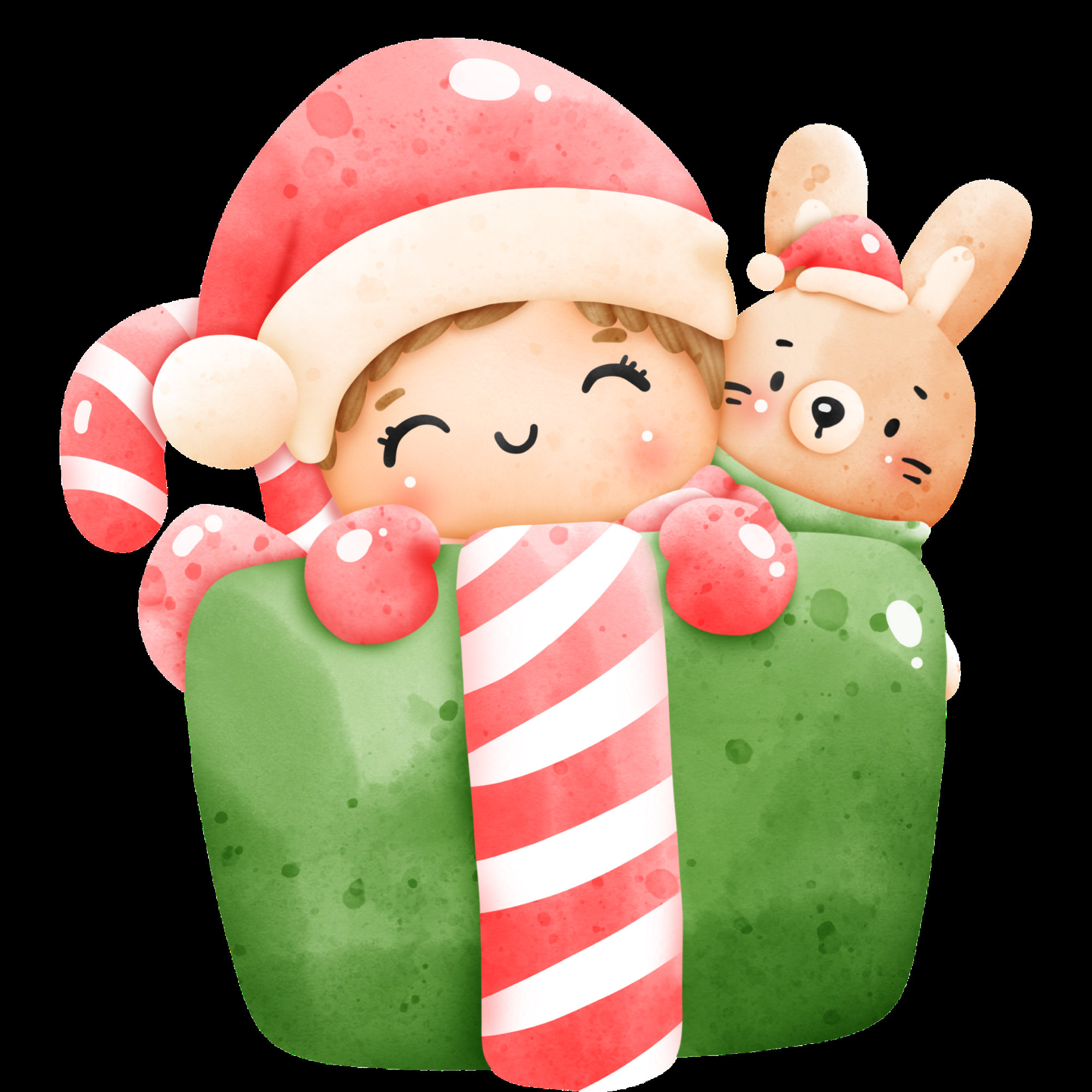 Baby Christmas Clipart, Christmas Png, Clipart Bundle, Christmas Png ...