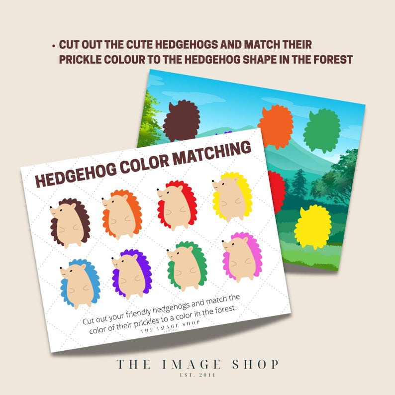 Color Matching Activity for Kids – Printable Preschool Learning ...