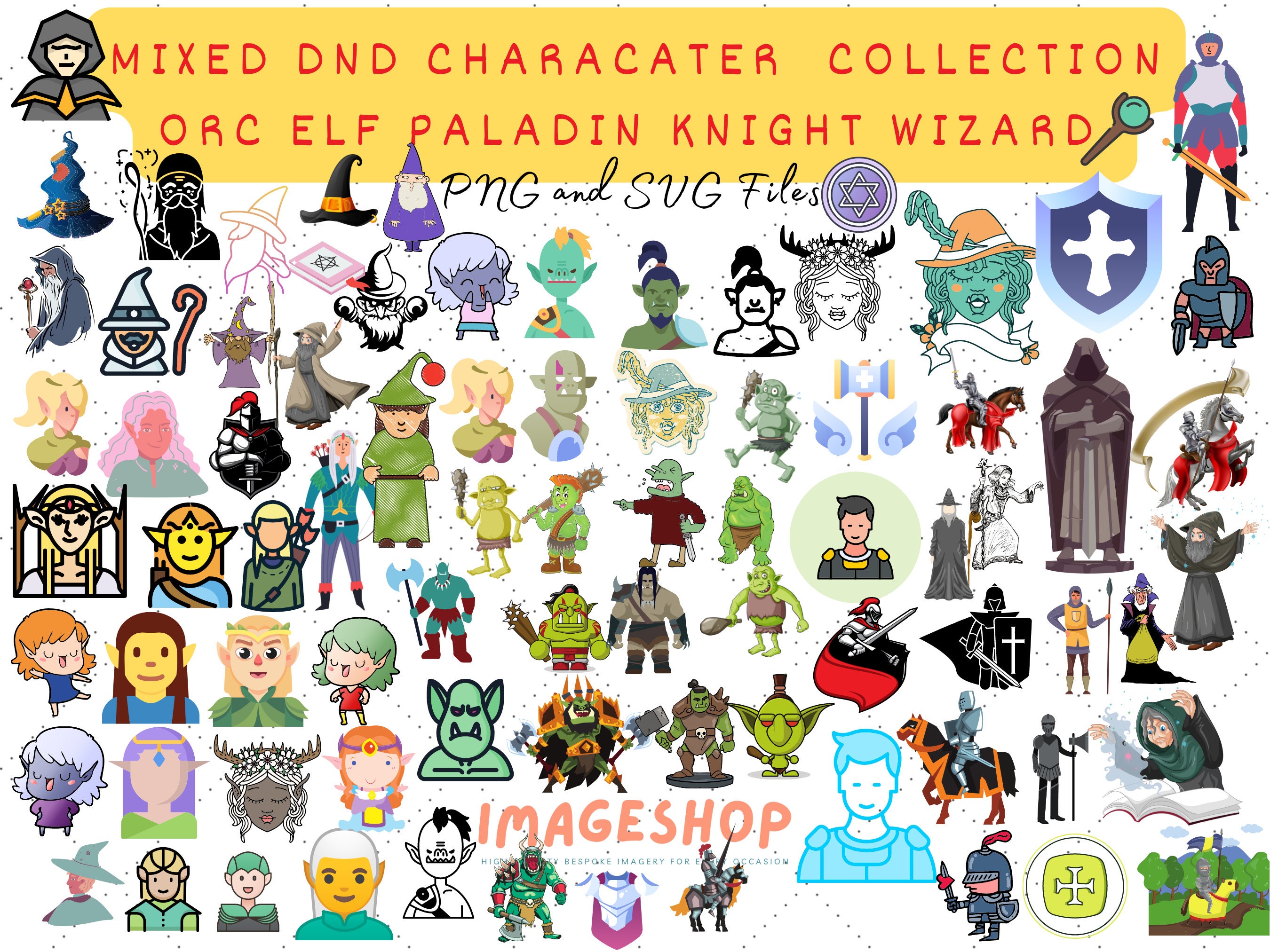 Dnd Bundle Svg, Dnd Characters, Dungeon Master, Cricut Dnd Logo ...