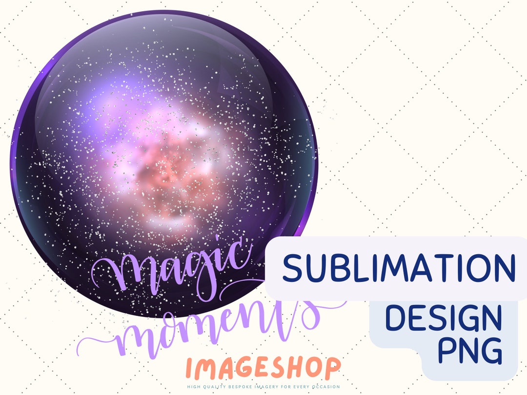 Magic Moments Png - Deep Rich Purple Sublimation Design - Magic ...
