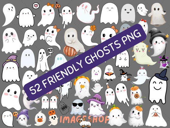 Friendly Ghost Clipart