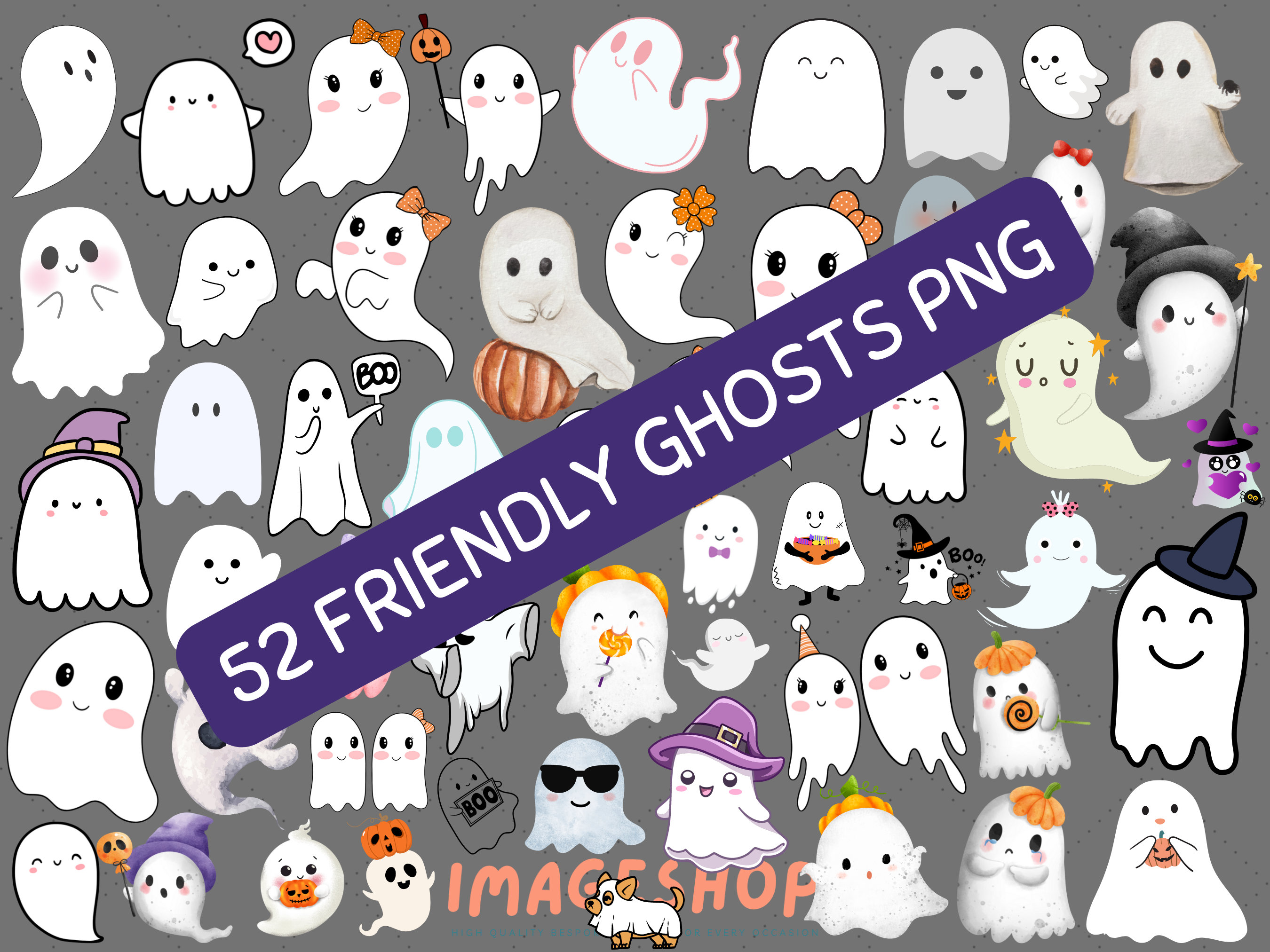 Friendly Ghost Clip Art