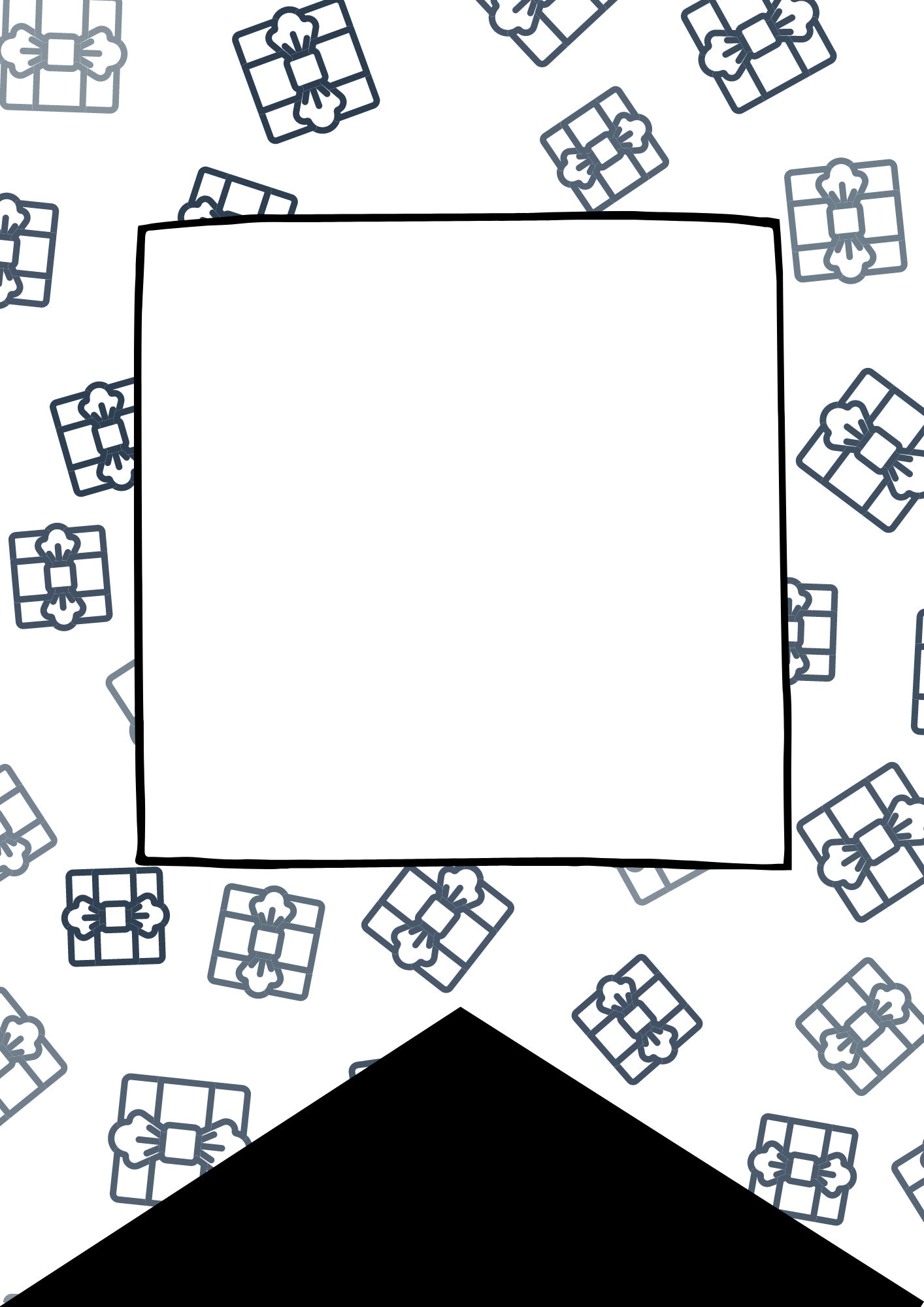 Printable Colouring-in Christmas Bunting 8 Pages Digital - Etsy