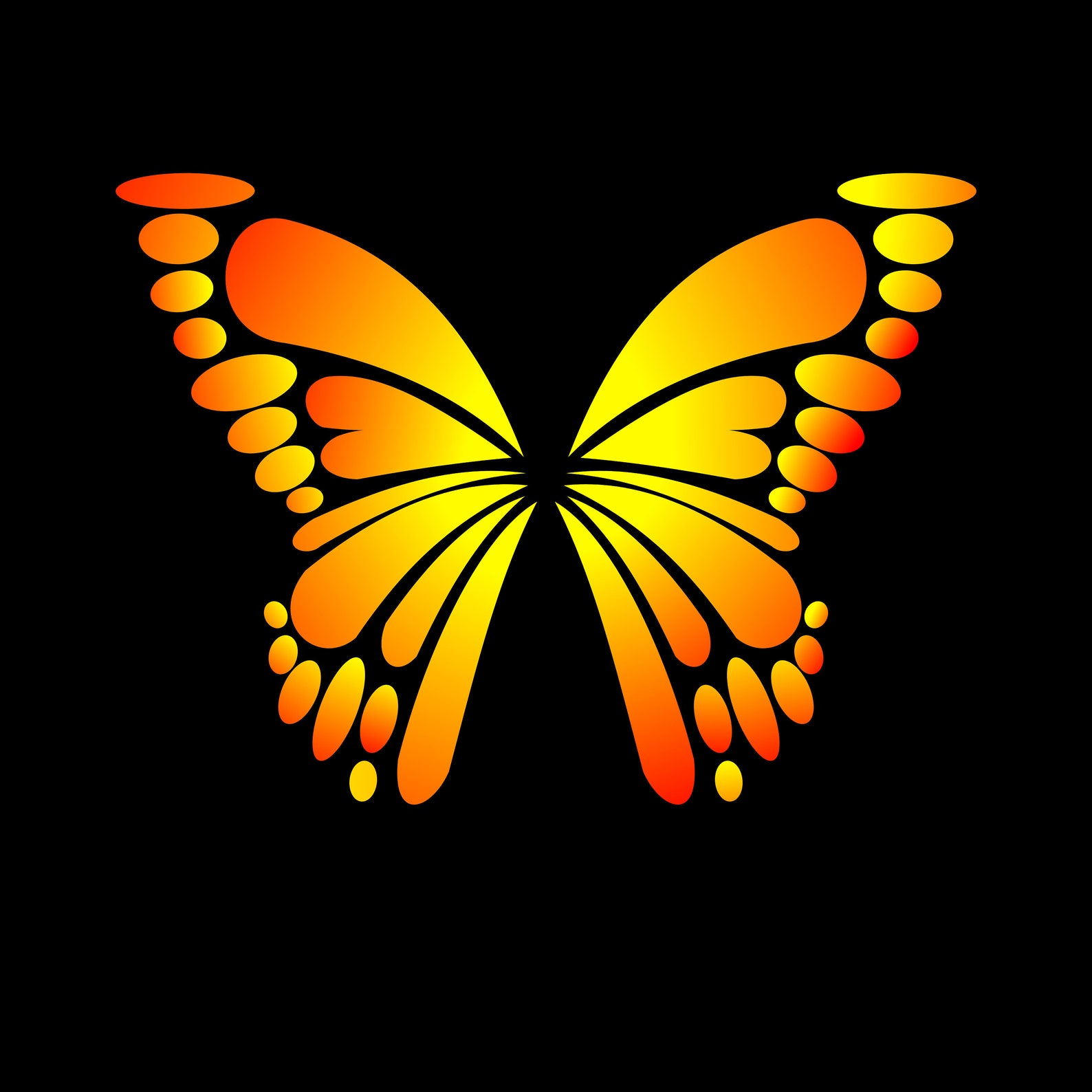 Butterfly Clip Art, Downloadable Digital Images, Butterflies Printable ...