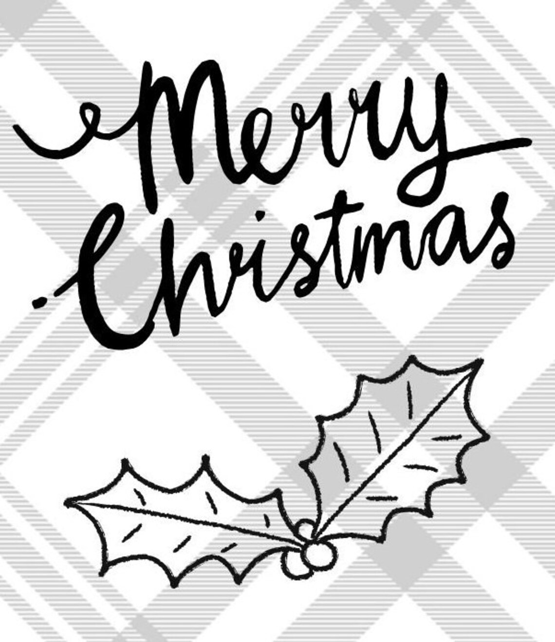 Colour in Christmas Card, Printable Christmas Card, US Letter, A4 ...