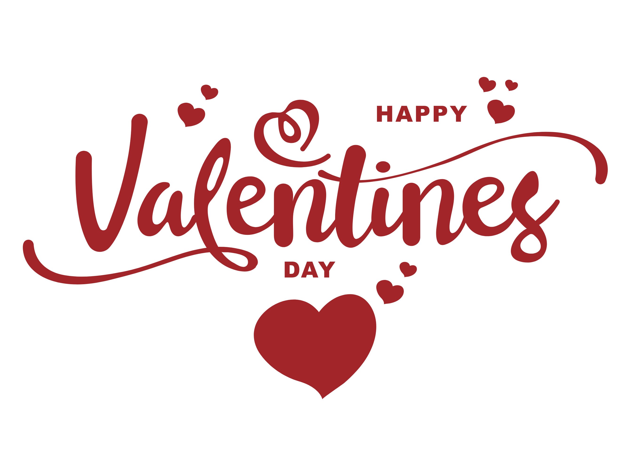 Valentine’s Day Heading Png Svg, Valentine’s Day Clip Art, Valentine’s ...