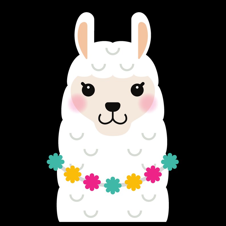 34 Llama Clip Art Digital Download Printable Images PNG - Etsy