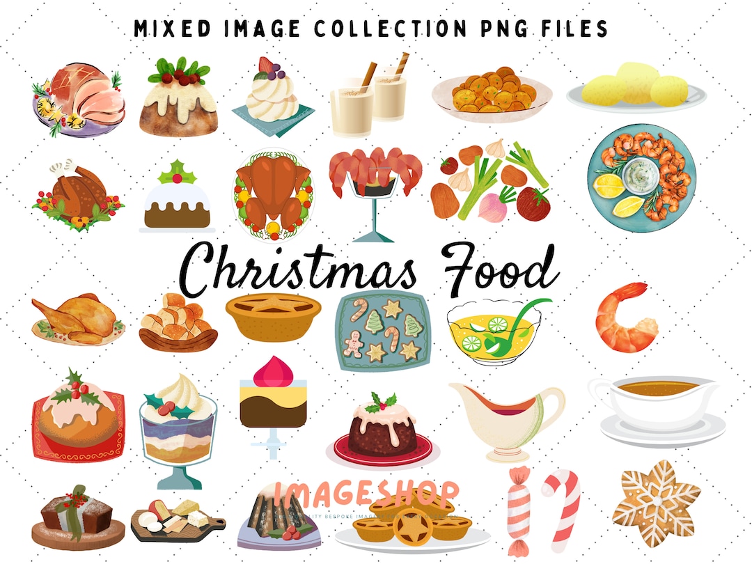 Christmas Png, Christmas Food Png, Digital Download, Christmas Clipart ...