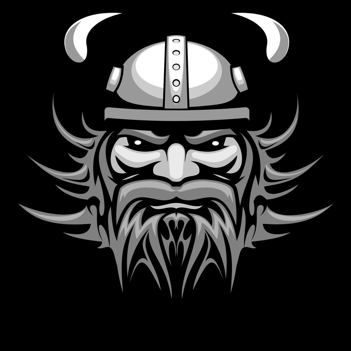 Viking Nordic Svg Png Viking Black Line Svg Png Viking Outline Images ...