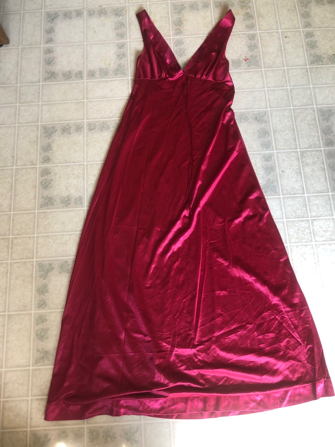 Lorraine Rose Pink Robe and Gown Set - Etsy