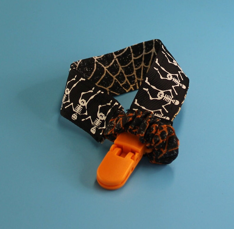 Spooky and Stylish Dancing Skeleton Pacifier Clip - Etsy