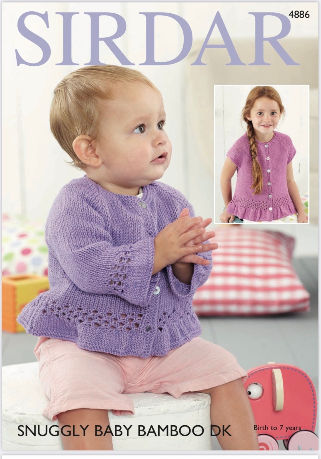 Sirdar 4886 Baby DK Knitting Pattern, Instant Pdf Download, Baby ...