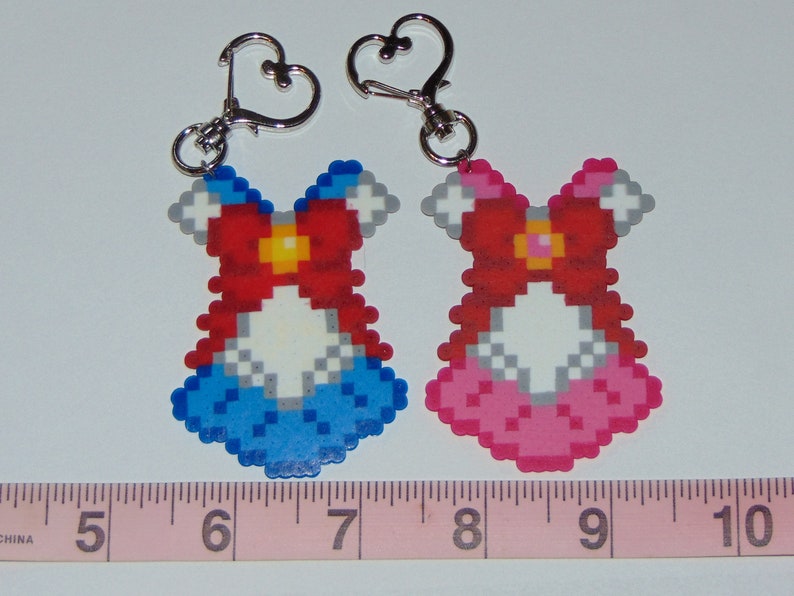 Sailor Moon Guardians-inspired Mini Perler Keychains Charms - Etsy