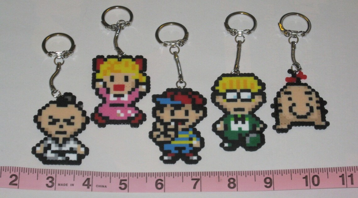 Earthbound Mother 2 Mini Keychains Charms | Etsy