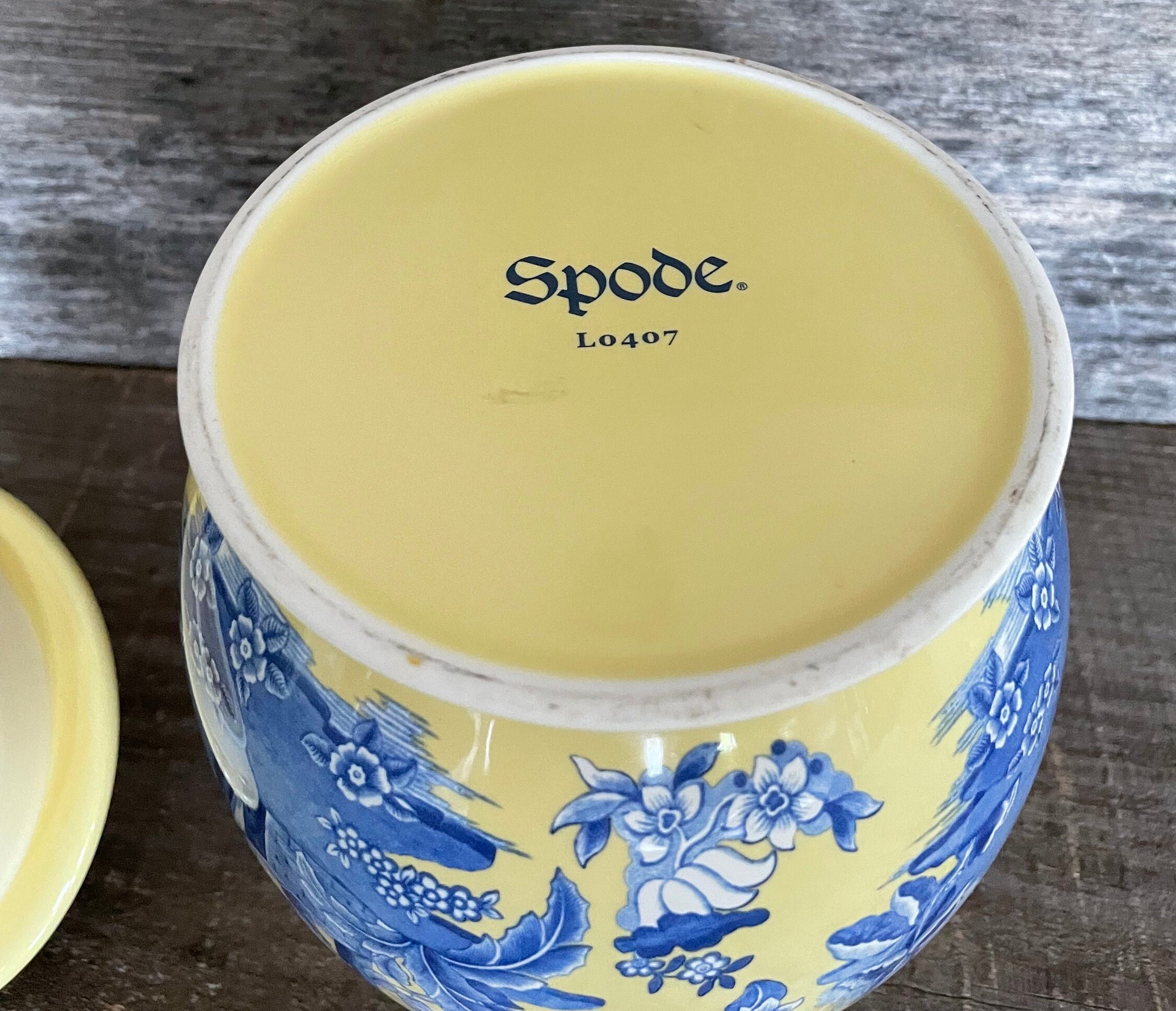Spode Blue Room Garden Collection Canister W/ Sealed Lid - Etsy