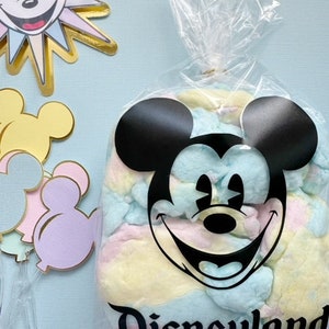 Custom Magical Mouse Birthday Disneyland Theme Cotton Candy Party ...