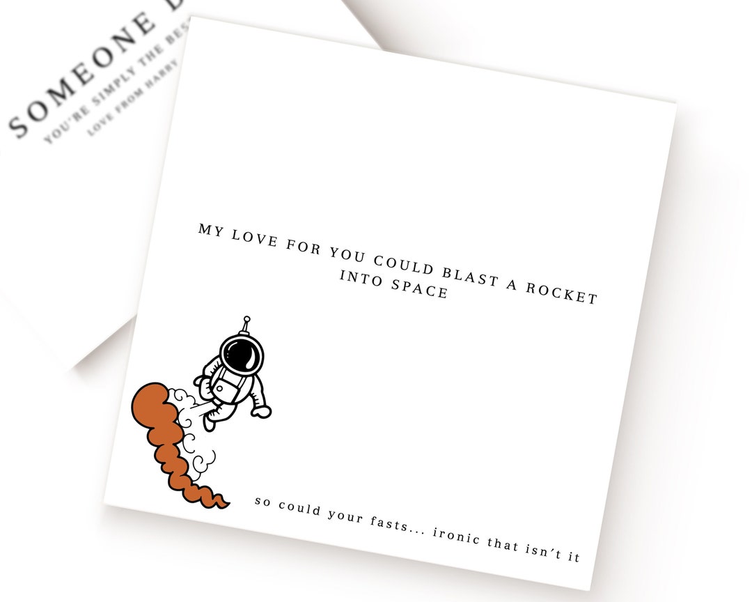 Birthday Card, Fart Joke, Funny Valentines Day Card, Funny Cards ...