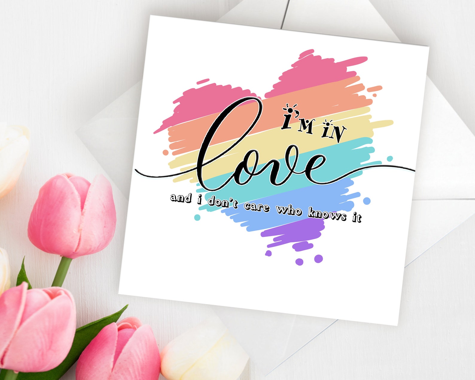LGBT Valentines Card Valentines Day Card Valentines Card | Etsy