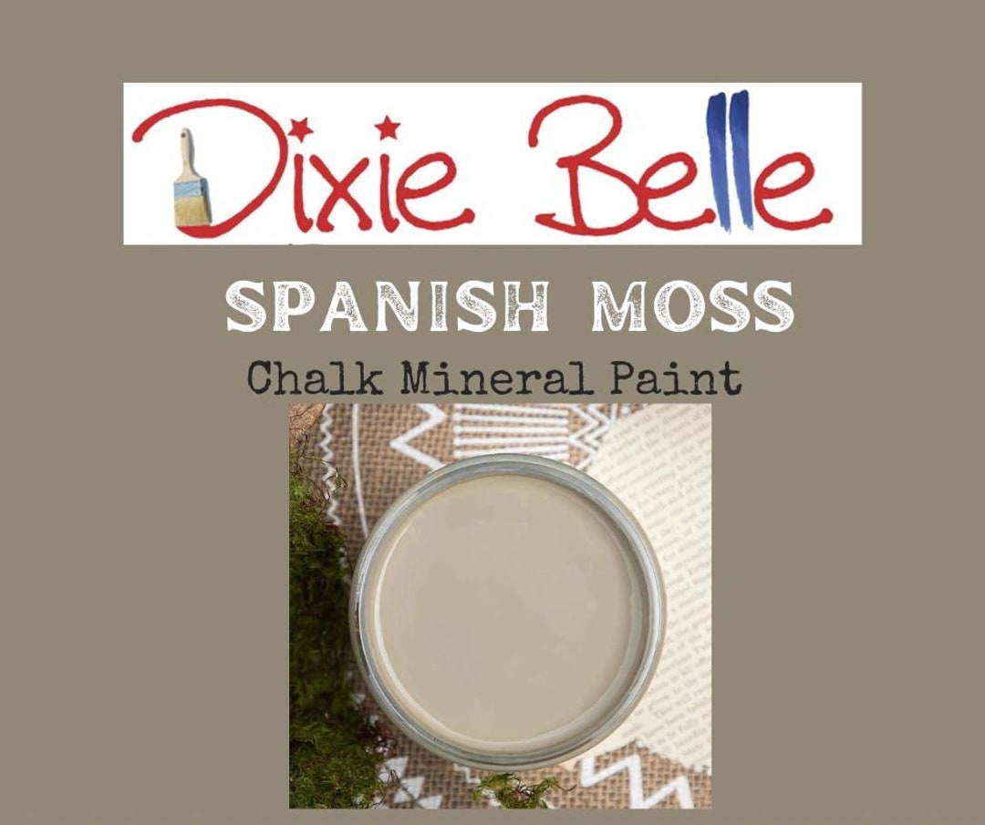 SPANISH MOSS Dixie Belle Chalk Mineral Paint - Etsy