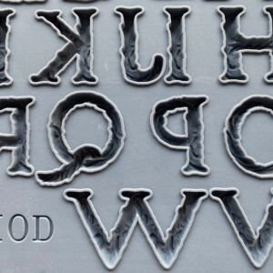 IOD Victoria Font Alphabet 610 Decor Mould Iron Orchid - Etsy