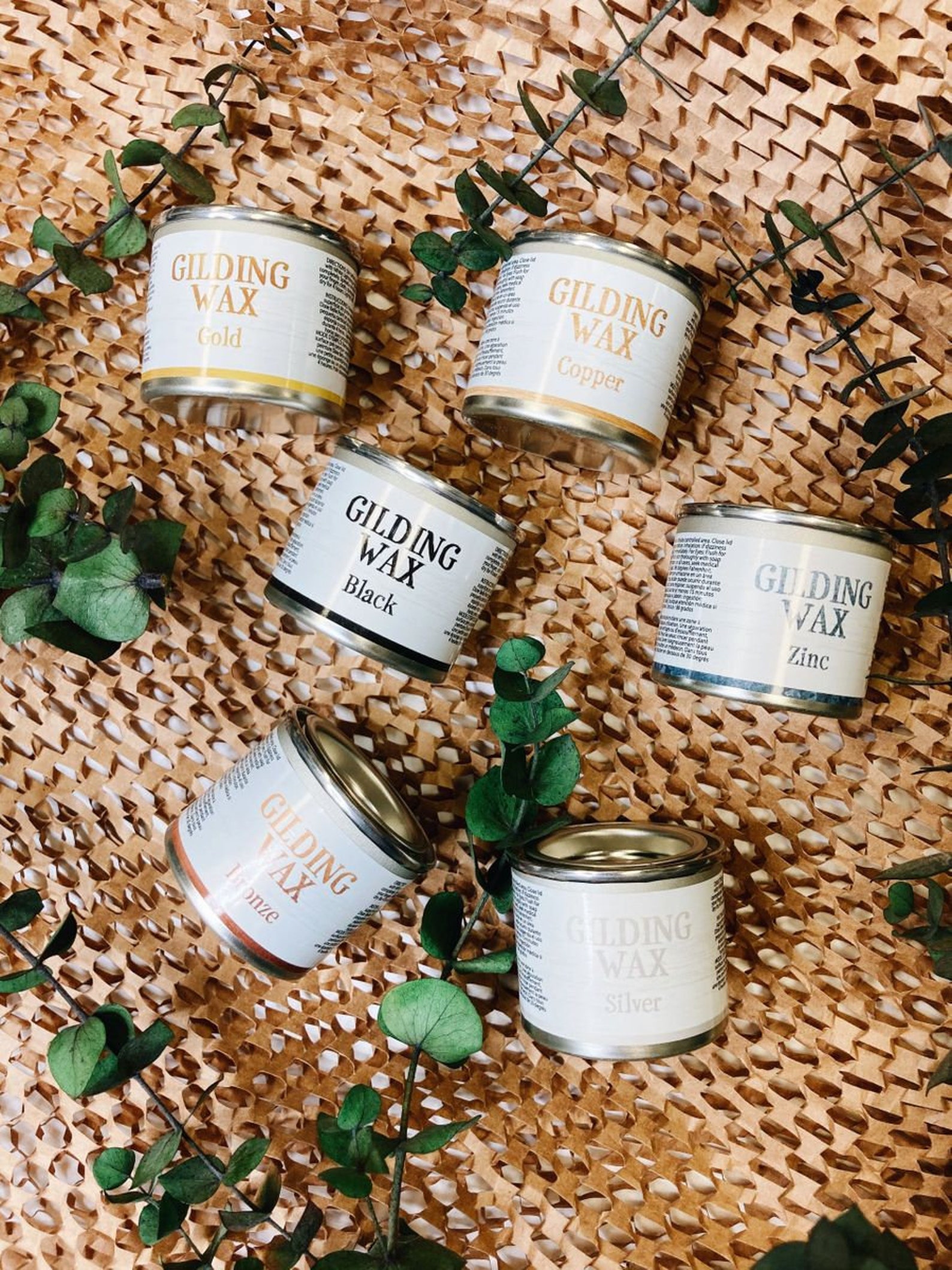 Dixie Belle Gilding Wax 40 Ml Jar Gold Silver Bronze Zinc - Etsy