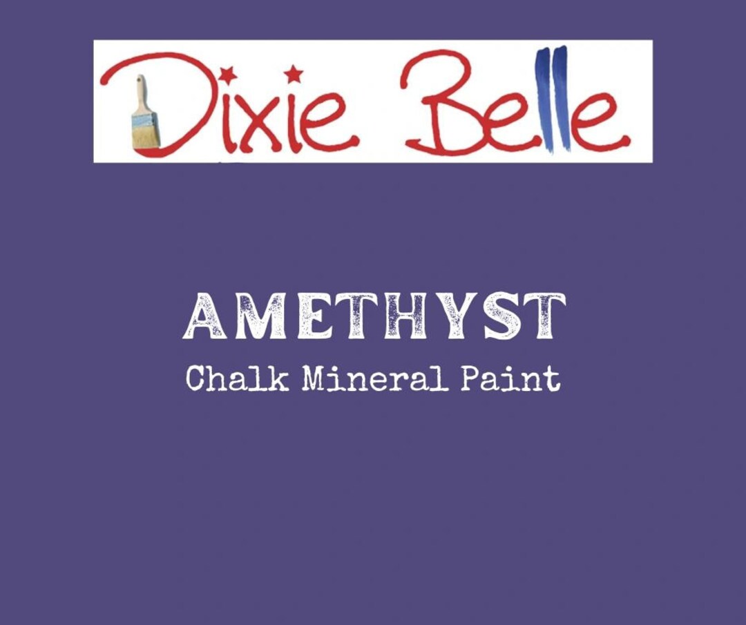 AMETHYST Dixie Belle Chalk Mineral Paint - Etsy