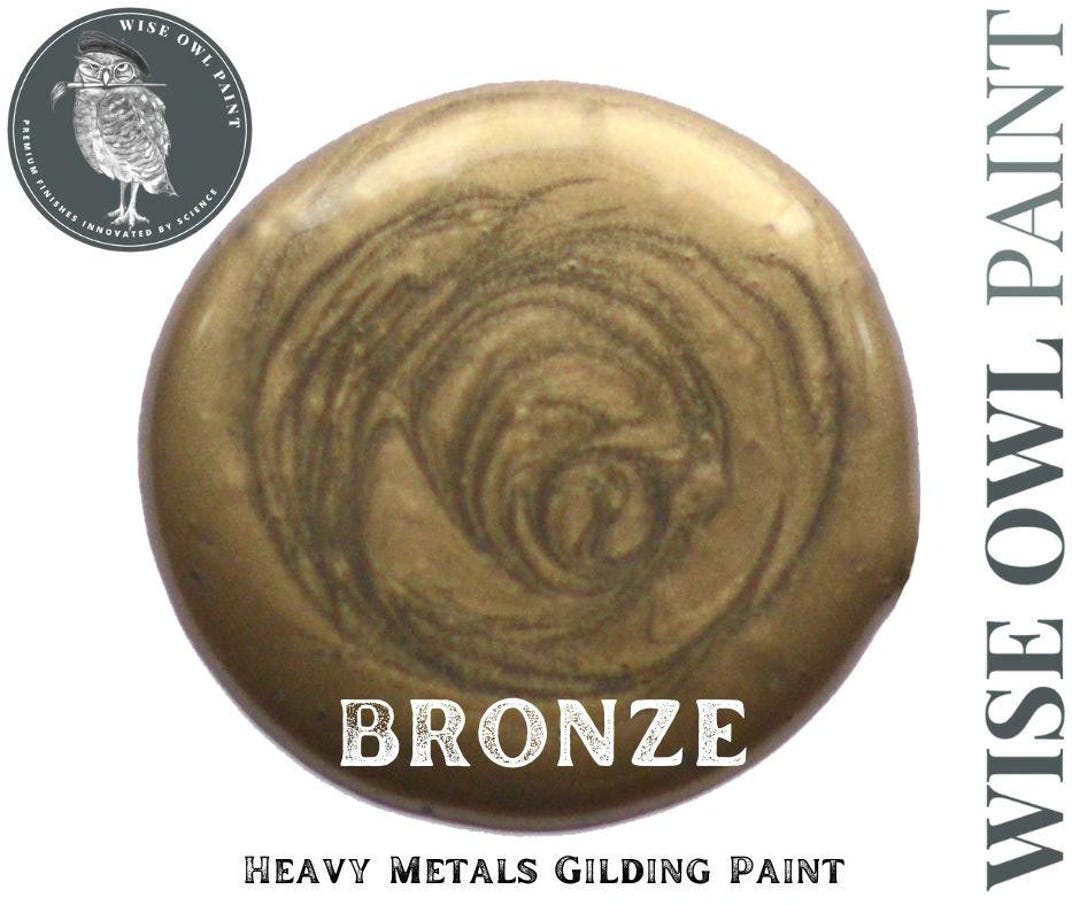 BRONZE Wise Owl Heavy Metals Metallic Gilding Paint - Etsy