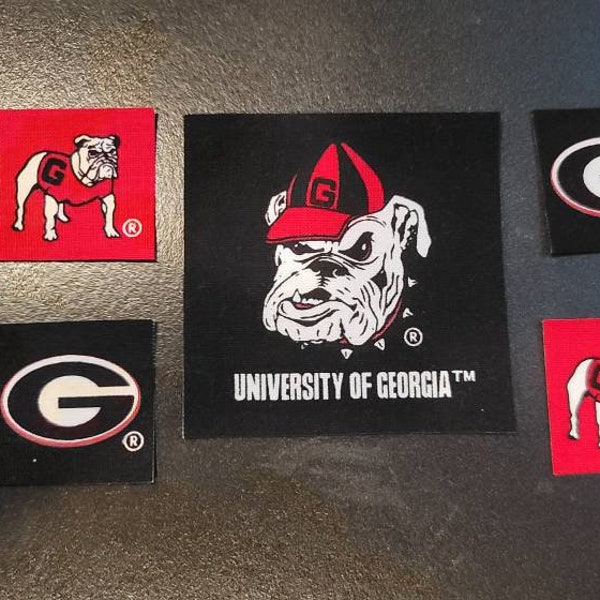 Georgia Bulldogs Patches - Etsy