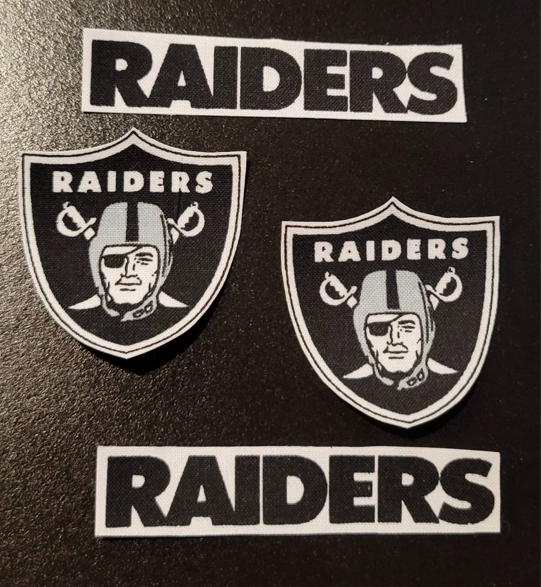 Las Vegas Appliques / Raiders Patches / Football Appliques - Etsy