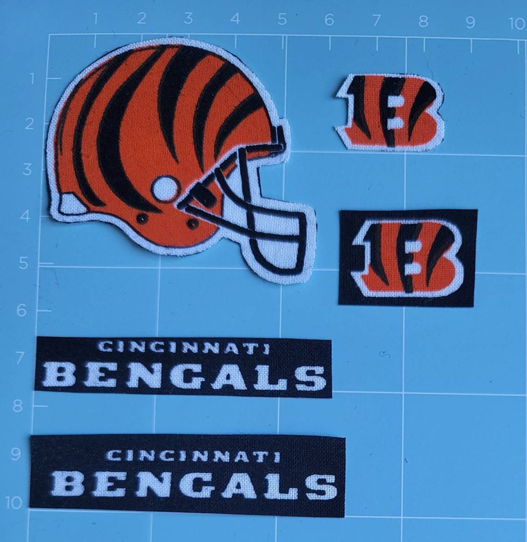 Cincinnati Bengals Appliqués / Patches / Iron Ons - Etsy