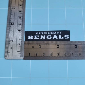 Cincinnati Bengals Appliqués / Patches / Iron Ons - Etsy
