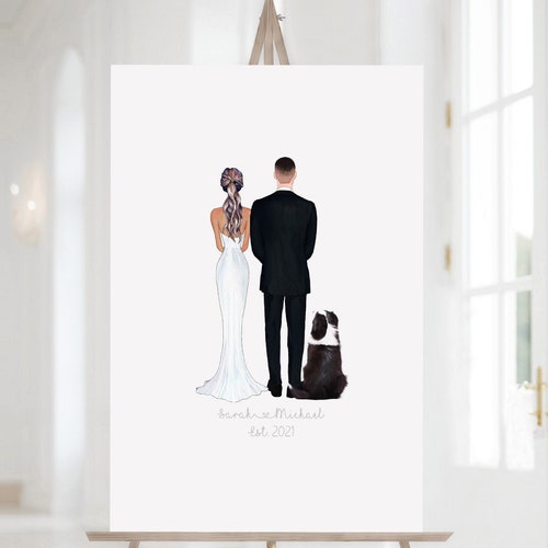 Printable Digital Download Personalized Married Wedding Couple | Etsy