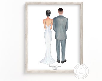 Printable Digital Download Personalized Married Wedding Couple | Etsy