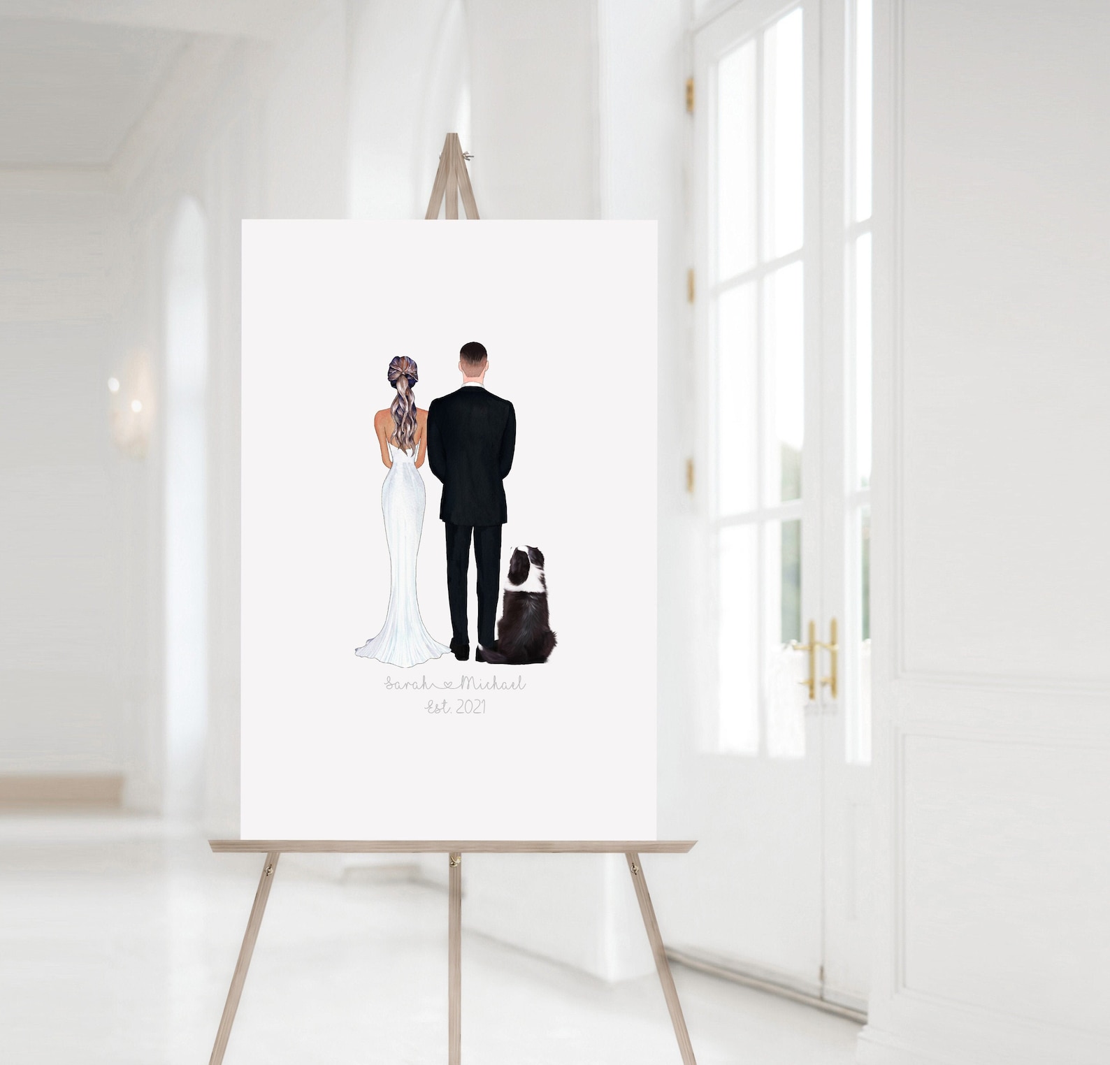 Printable Digital Download Personalized Married Wedding Couple - Etsy