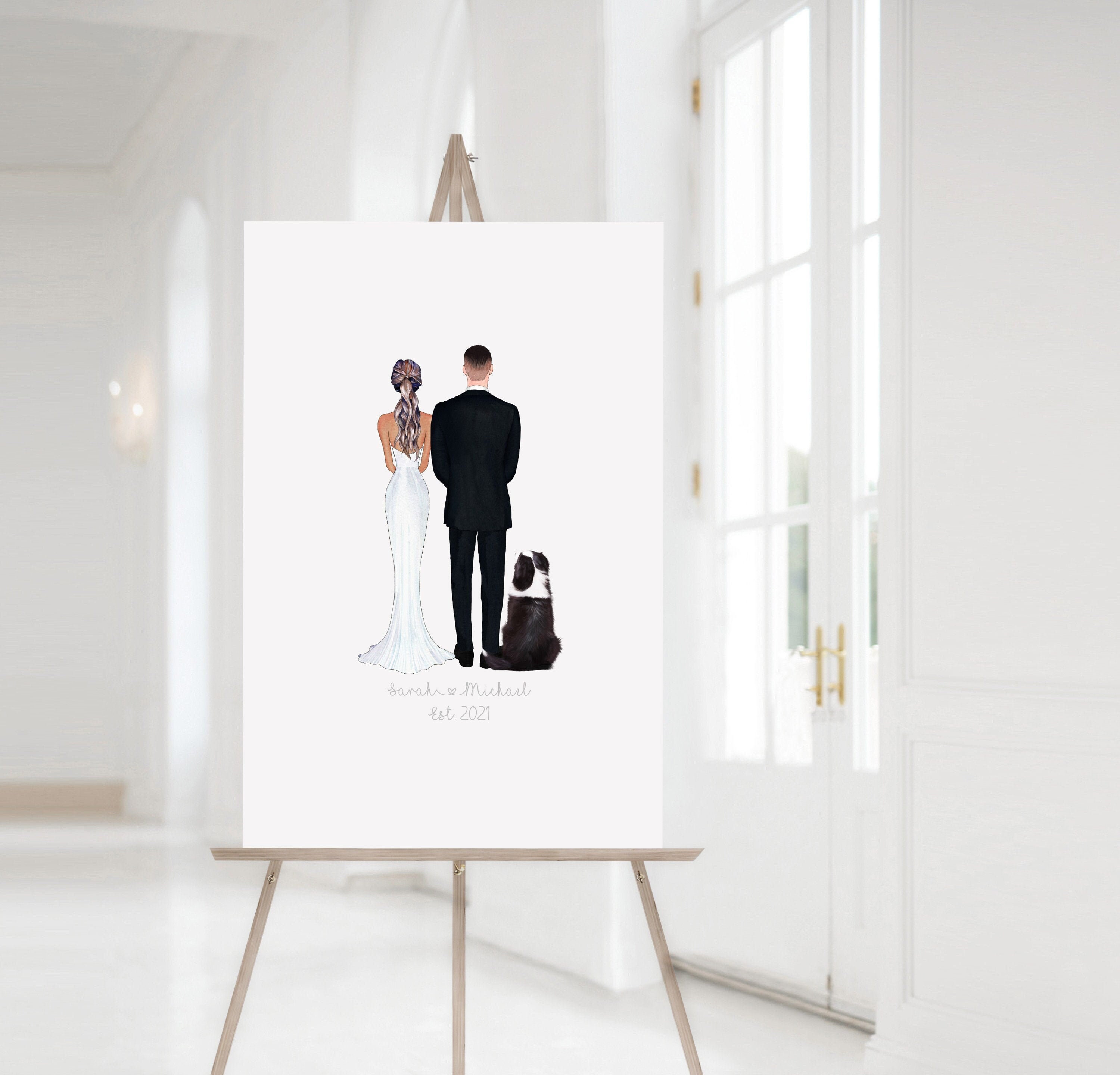 Printable Digital Download Personalized Married Wedding Couple - Etsy