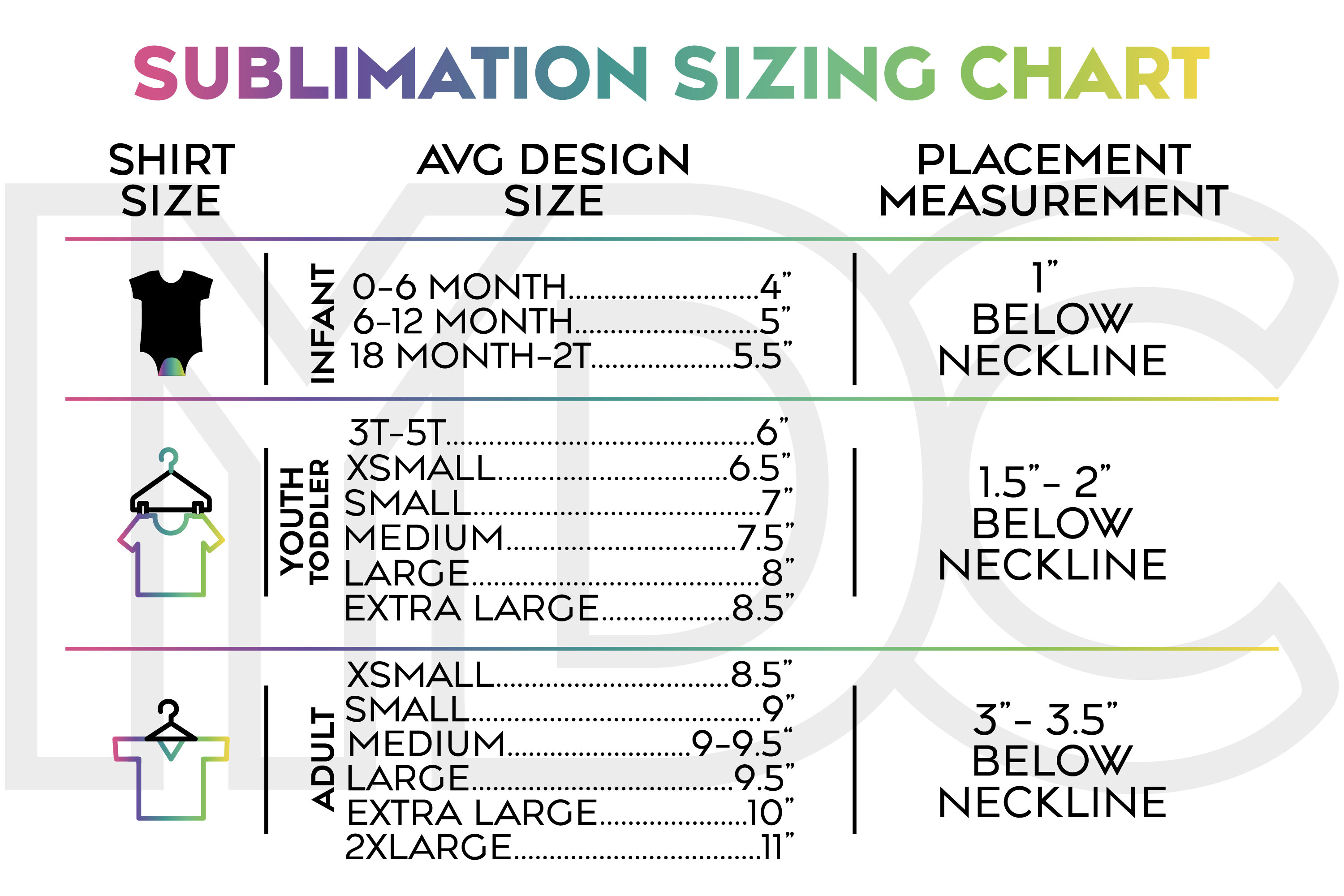 Sublimation Image Size Design Talk