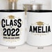Class of 2022 Graduation Coffee Mug Personalized Him Her - Etsy