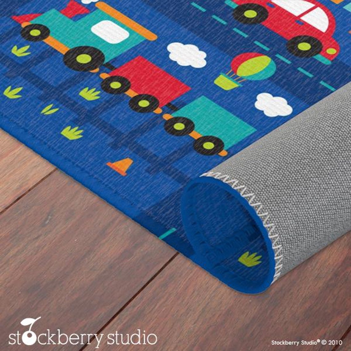Kids Road Track Play Mat Toddler Birthday Christmas Gift Transportation ...