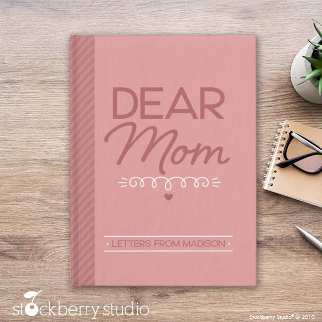 Dear Mom Memorial Journal Personalized Mom Memorial Grief Gifts Letters ...