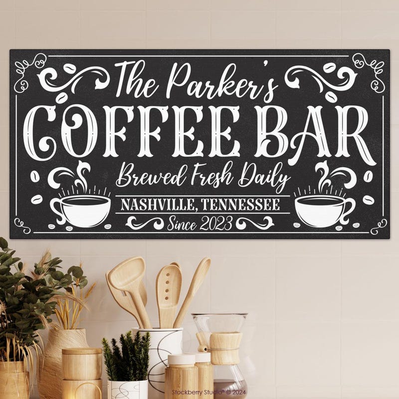 Coffee Wall Sign - Etsy