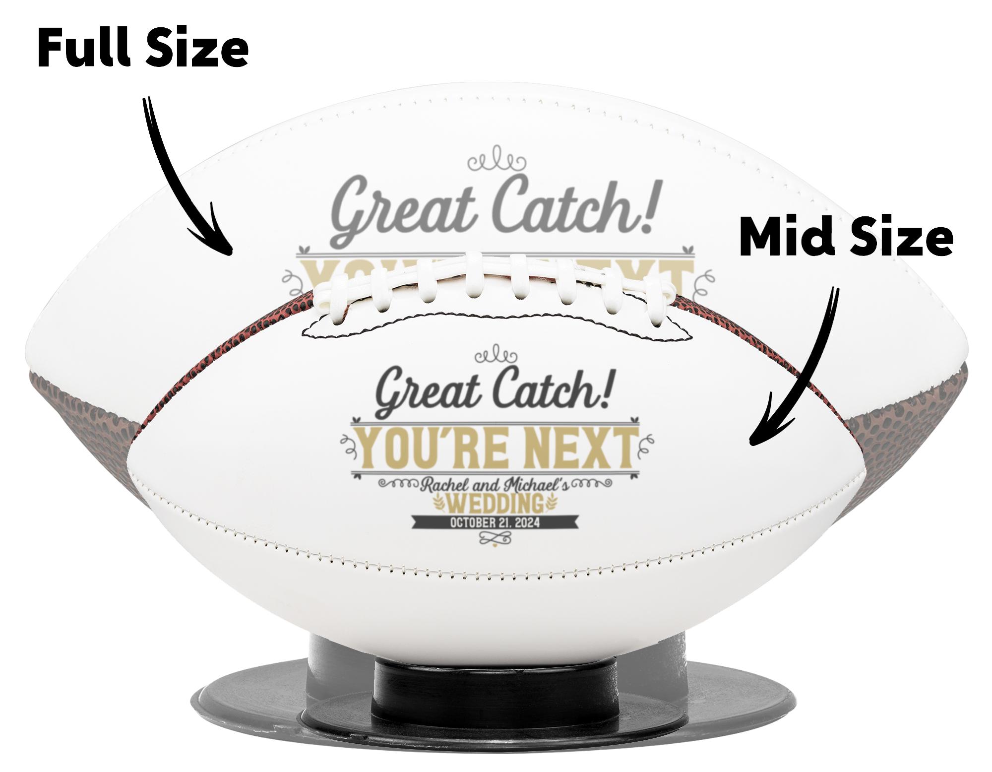Football Graduation Gift Personalized With Name Custom High School ...