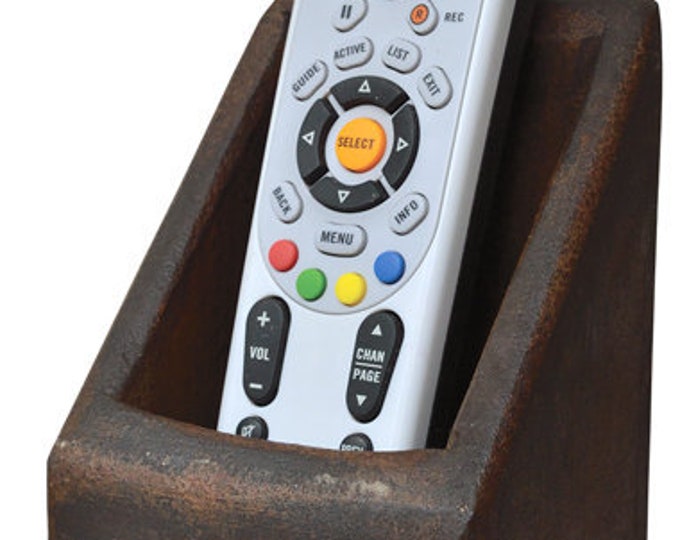 Rustic Remote Control Holder - Etsy