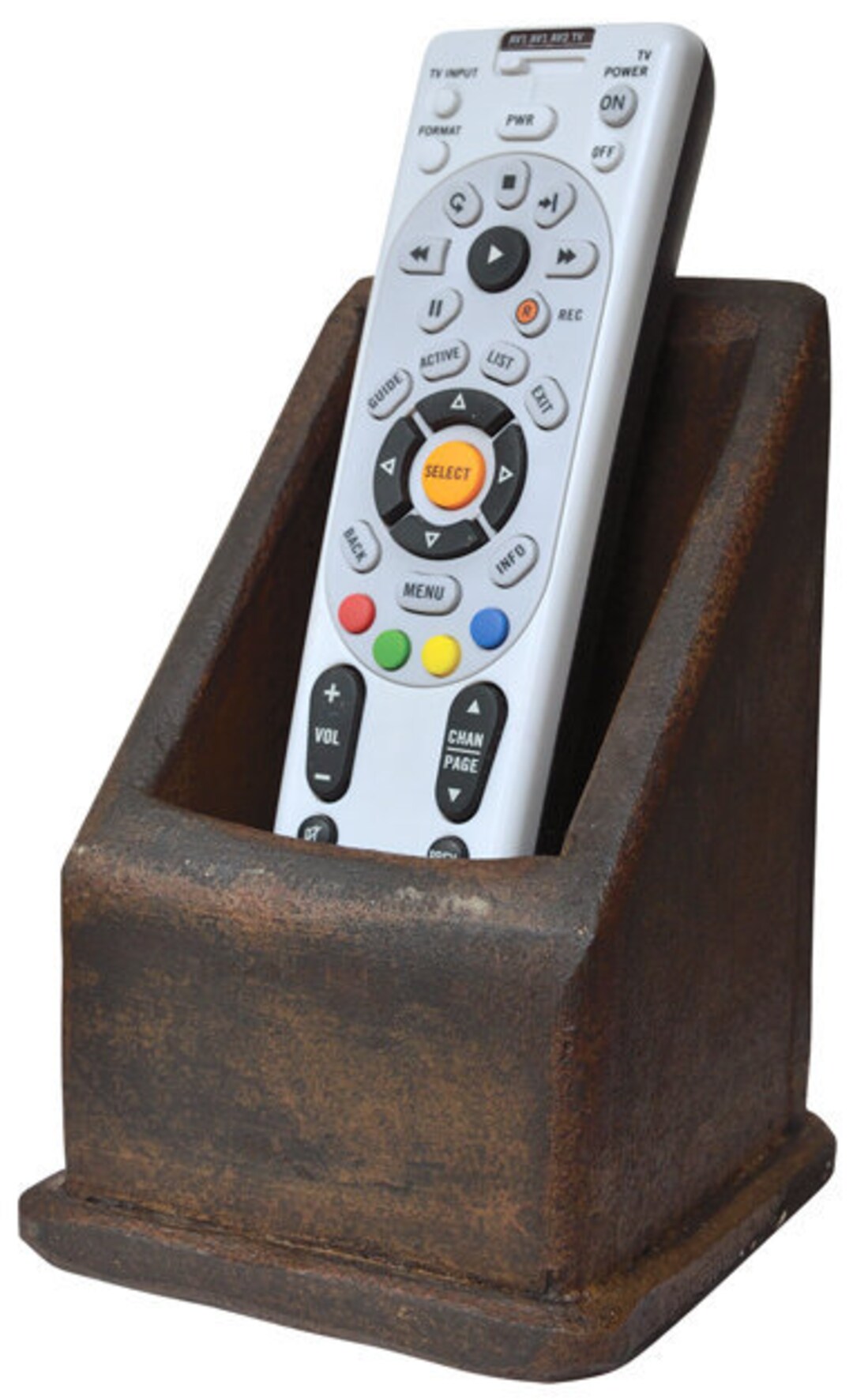 Rustic Remote Control Holder - Etsy