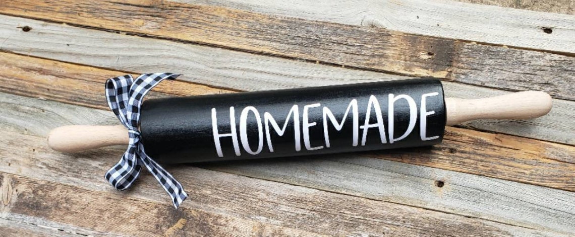 Cute Farmhouse Full Size Rolling Pin - Etsy
