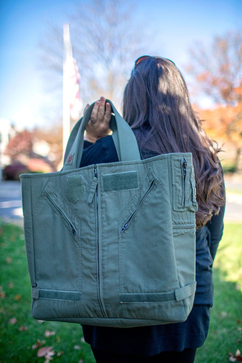 Flight Suit Tote Bag | Etsy
