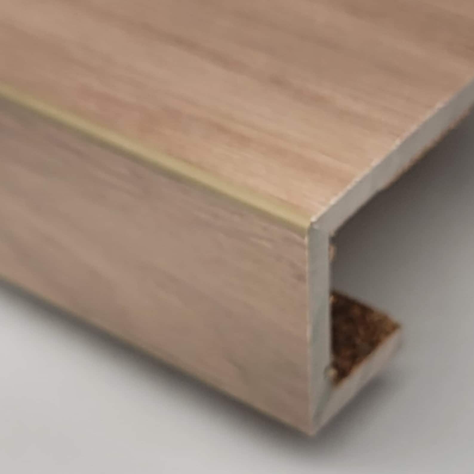 Flooring Stair Tread Profile Sample: Vinyl, Laminate, LVP, LVT - Etsy