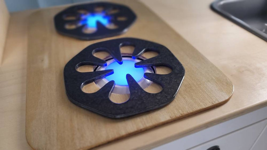 Wood Play Pretend Stove/cooktop Custom Design to Replace the Plastic ...